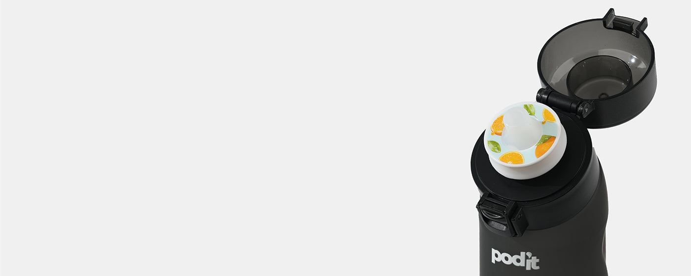 Podit® | Water Bottles, experience flavored water through scent